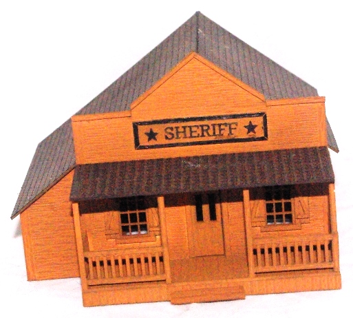 Craig's Models. HO Scale - Sheriff Building