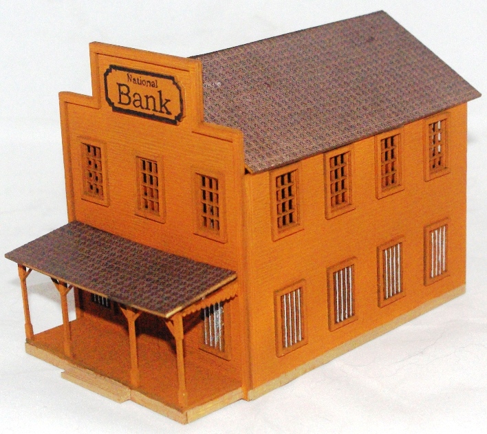 Craig's Models. HO Scale - Old West Bank