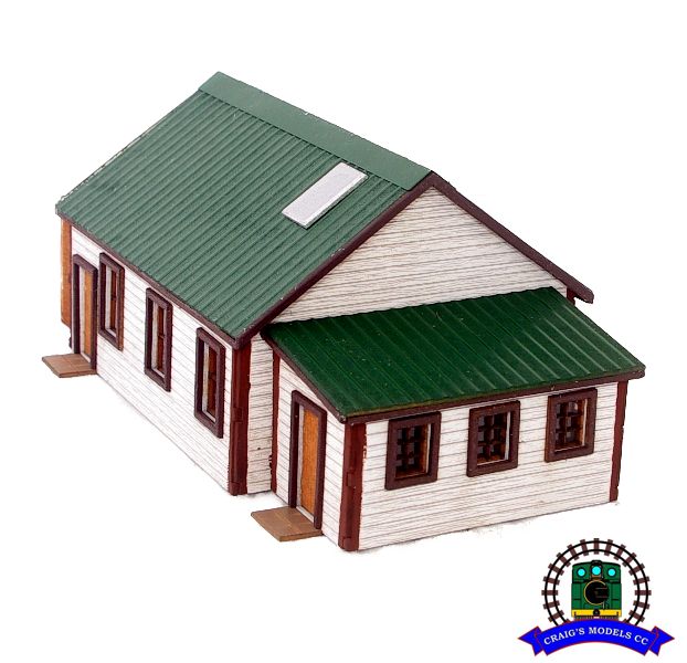 Craig's Models. HO Scale - Vintage Fire Station - Wood